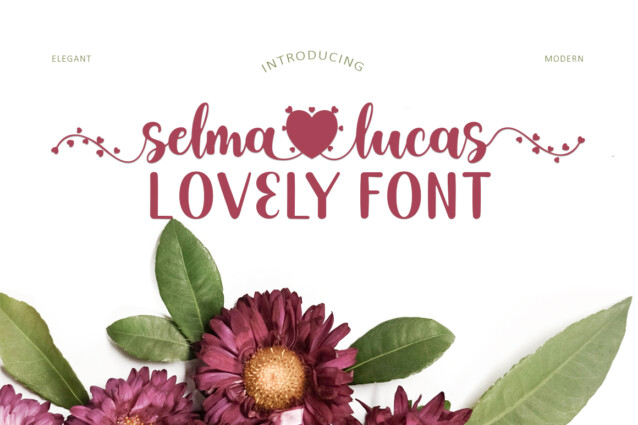 Selma Love Lucas Font - Download Free Font