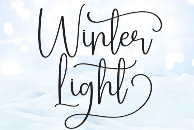 Winter Light Script Font - Download Free Font