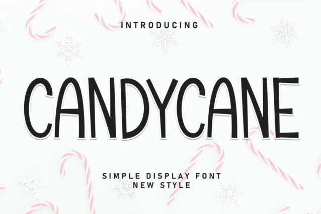Candycane Display Font - Download Free Font