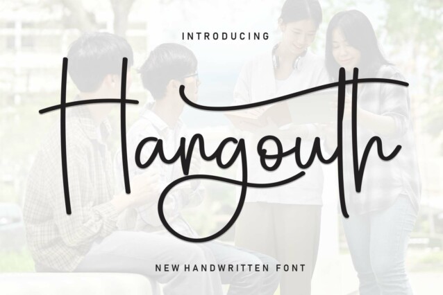 Hangouth Script Font - Download Free Font