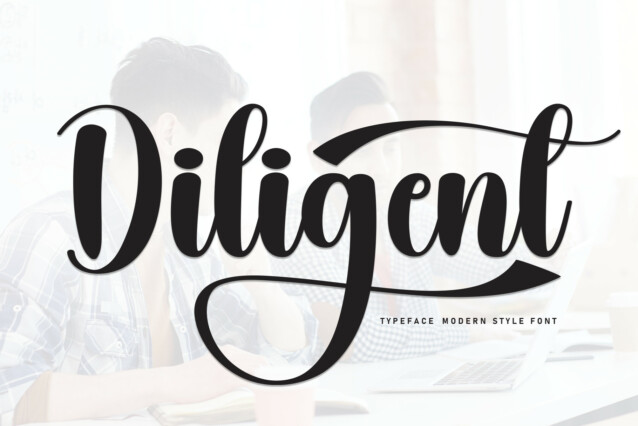 Diligent Script Font - Download Free Font