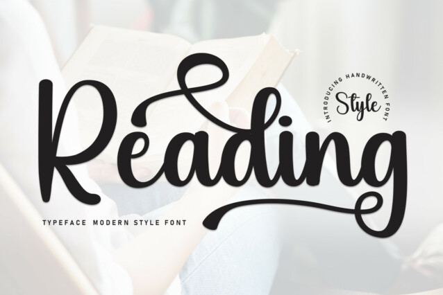 Reading Script Typeface - Download Free Font