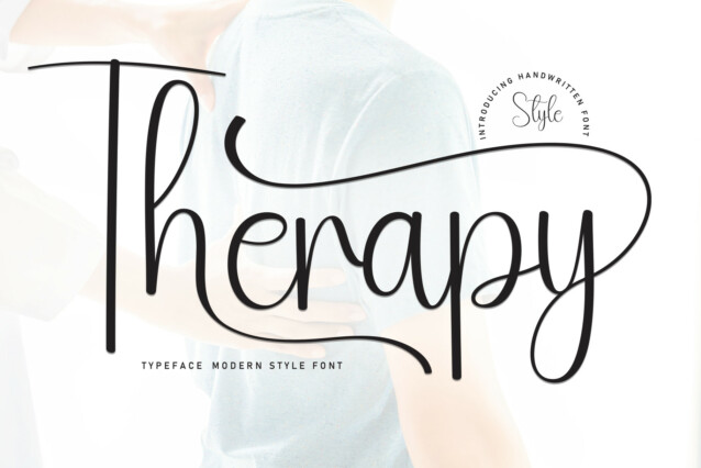 Therapy Script Font - Download Free Font