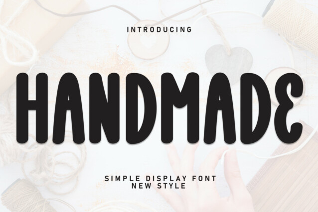 Handmade Display Typeface - Download Free Font