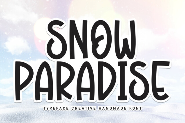 Snow Paradise Display Font - Download Free Font