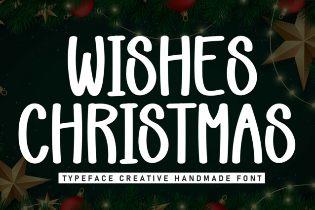 Wishes Christmas Script Font - Download Free Font