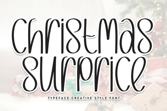 Christmas Surprise Script Font - Download Free Font
