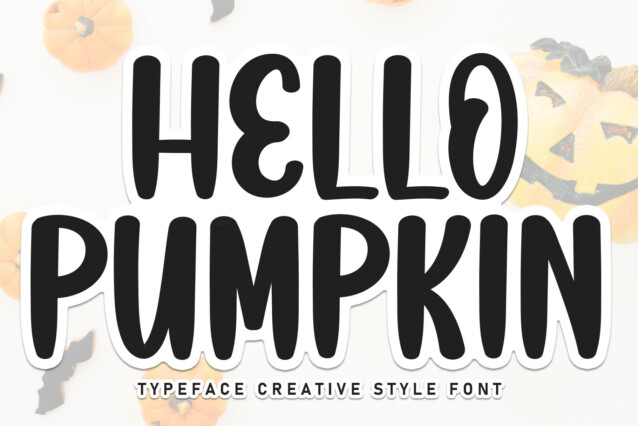 Hello Pumpkin Display Font - Download Free Font