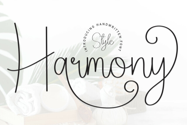 Harmony Script Typeface - Download Free Font