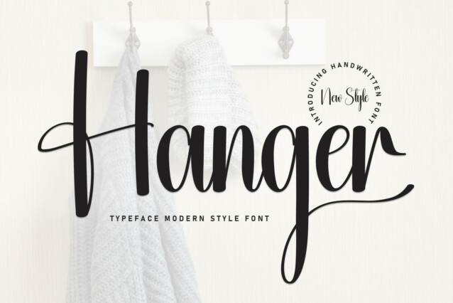 Hanger Script Font - Download Free Font