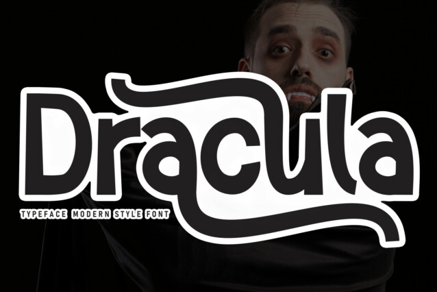 Dracula Display Font - Download Free Font