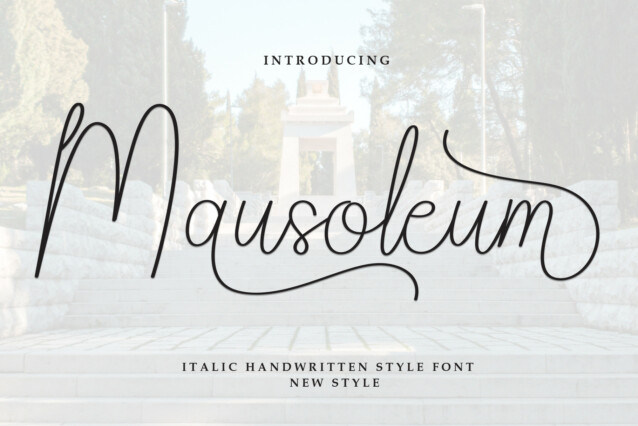 Mausoleum Script Font - Download Free Font