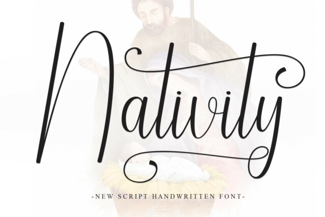 Nativity Script Typeface - Download Free Font