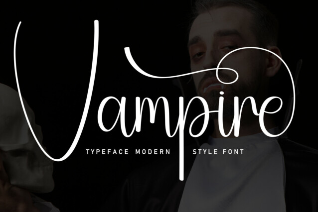 Vampire Script Font - Download Free Font