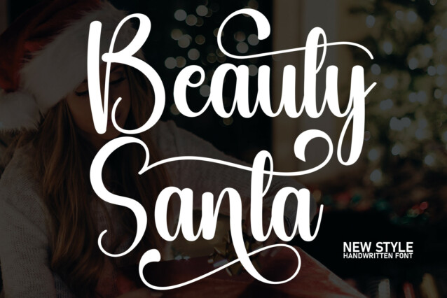 Beauty Santa Script Font - Download Free Font