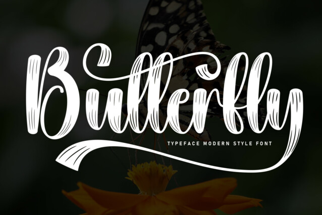 Butterfly Script Typeface - Download Free Font