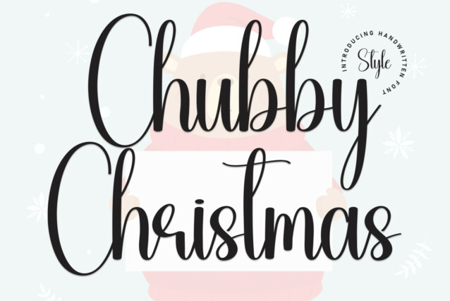 Chubby Christmas Script Font - Download Free Font
