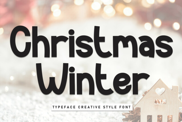 Christmas Winter Display Font - Download Free Font