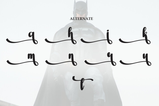 Batman Script Font - Download Free Font