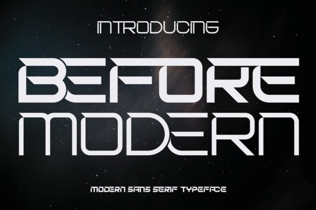 Before Modern Font - Download Free Font