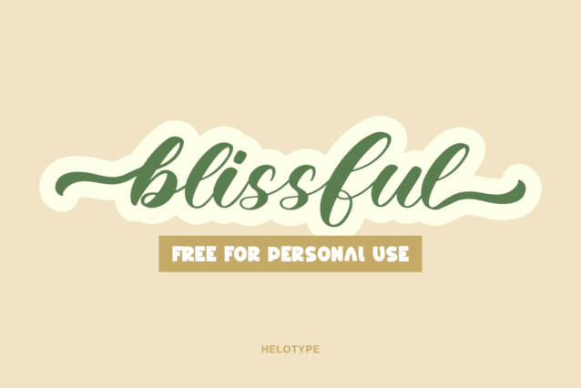 Blissful Font - Download Free Font