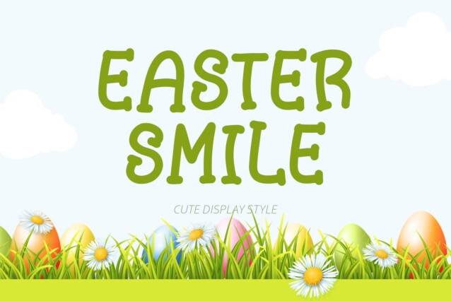 Easter Smile Display Font - Download Free Font