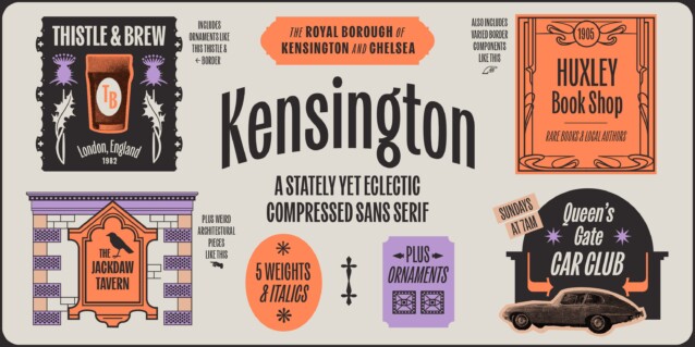 Kensington Font Family - Befonts