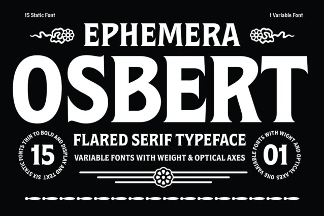 Osbert Font Family - Download Free Font