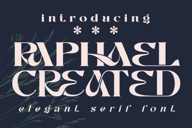 Raphael Created Font - Download Free Font