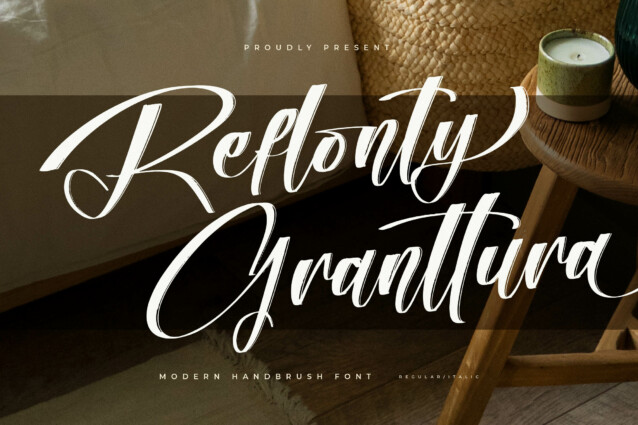 Reflonty Granttura Font - Download Free Font