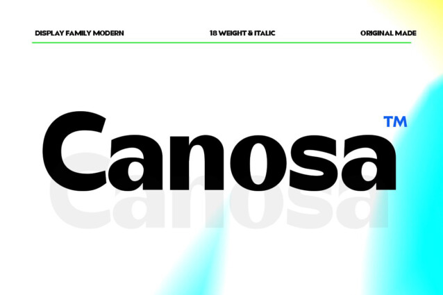 Canosa Font - Download Free Font