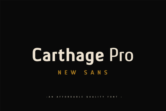 Carthage Pro Font - Download Free Font
