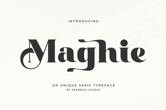 Maghie Font - Befonts