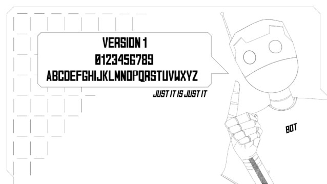 Version 1 Font - Download Free Font