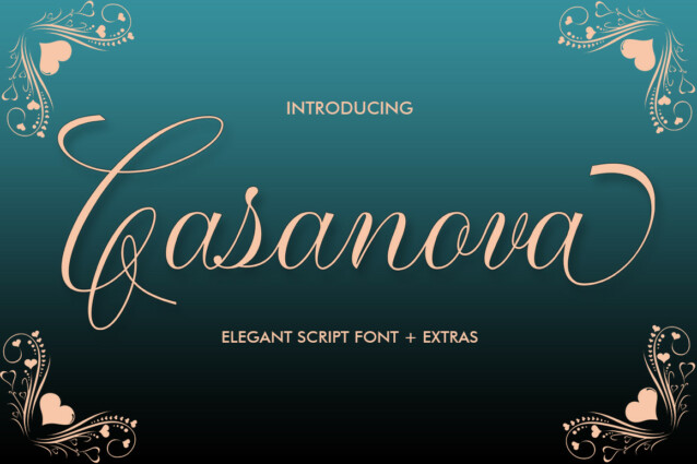 Cassanova Script Font - Download Free Font