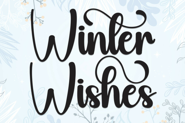 Winter Wishes Script Font - Download Free Font