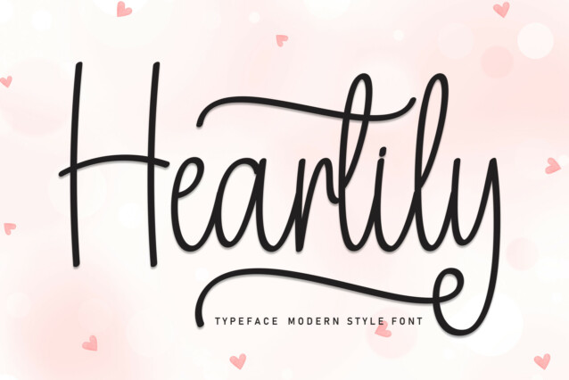 Heartily Script Font - Download Free Font