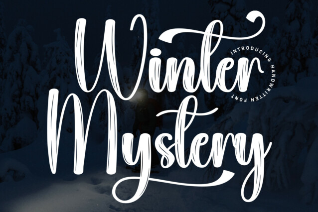 Mystery Winter Script Font - Download Free Font