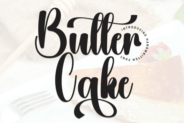 Butter Cake Script Font - Download Free Font