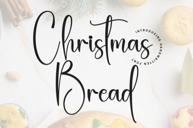 Christmas Bread Script Font - Download Free Font