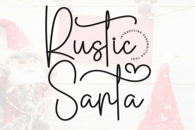Rustic Santa Script Font - Download Free Font