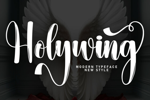 Holywing Brush Font - Download Free Font