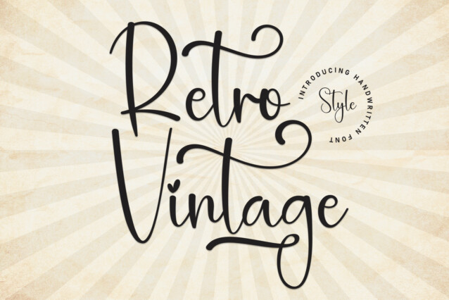 Retro Vintage Font - Download Free Font