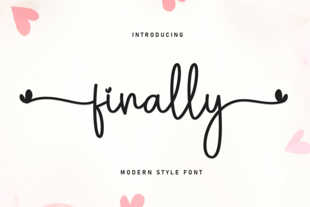 Finally Script Font - Download Free Font
