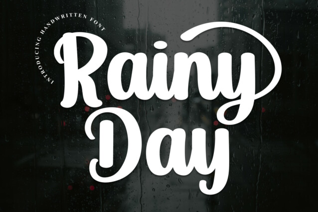 Rainy Day Script Font - Befonts