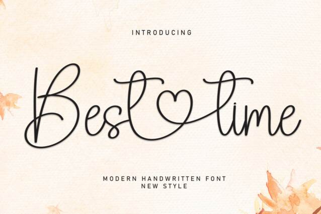 Best Time Font - Download Free Font