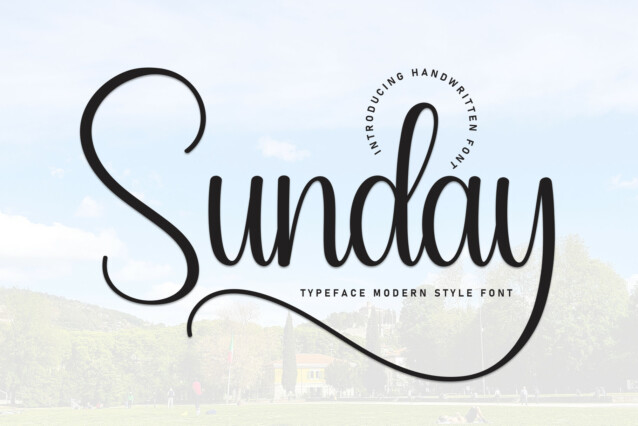 Sunday Script Font - Download Free Font
