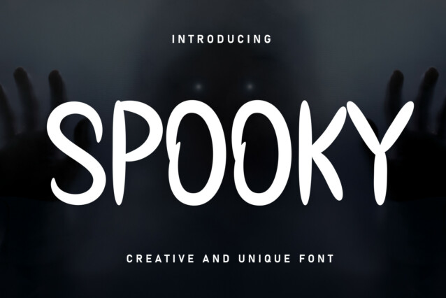 Spooky Brush Font - Download Free Font