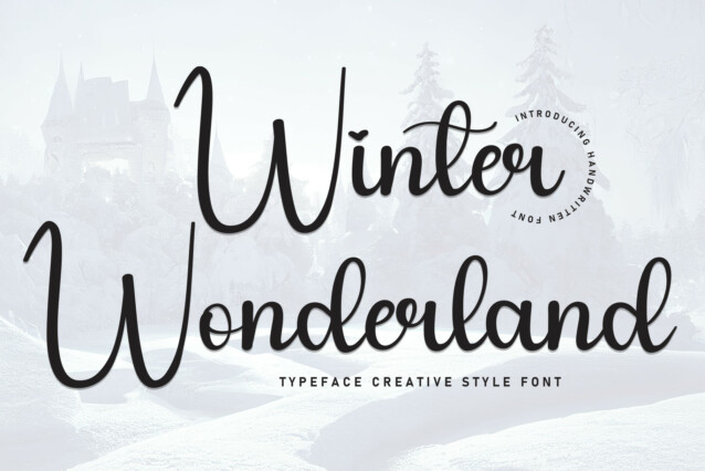 Winter Wonderland Script Font - Download Free Font