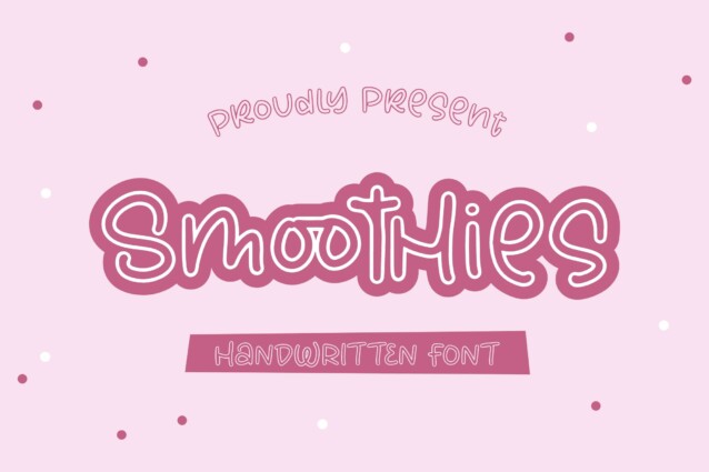 Smoothies Font - Download Free Font